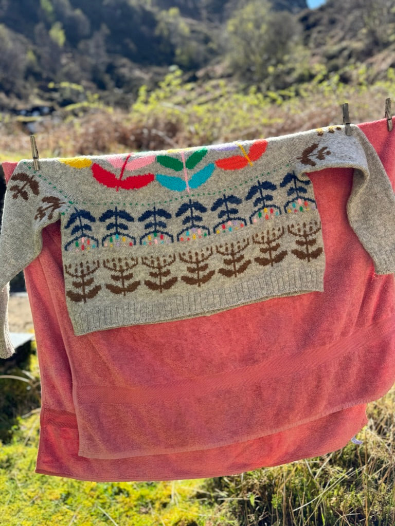 Polina Pullover KAL | Based on pattern by Teti Lutsak | Tribe Yarns ...