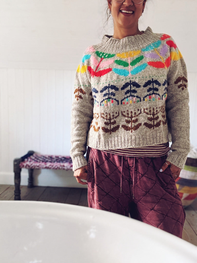 Polina Pullover KAL | Based on pattern by Teti Lutsak | Tribe Yarns ...