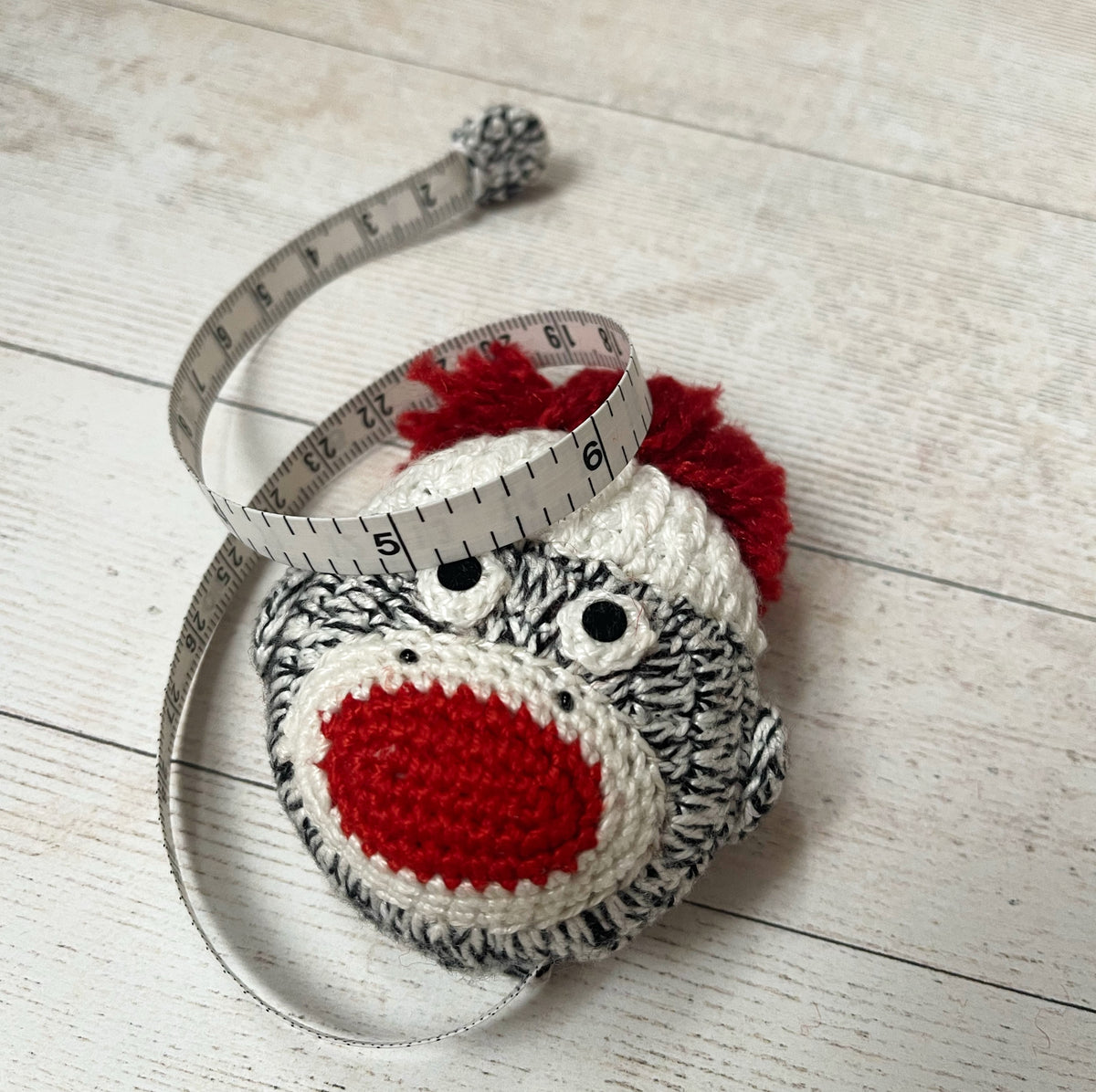 Sock Monkey Tape Measure by Lantern Moon | Tribe Yarns, London