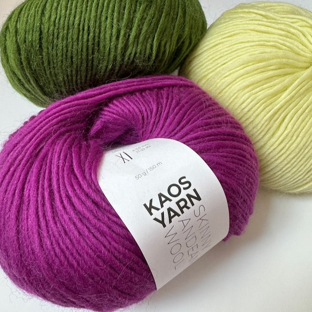 Skinny Andean Wool by Kaos Yarn | Tribe Yarns, London - tribeyarns