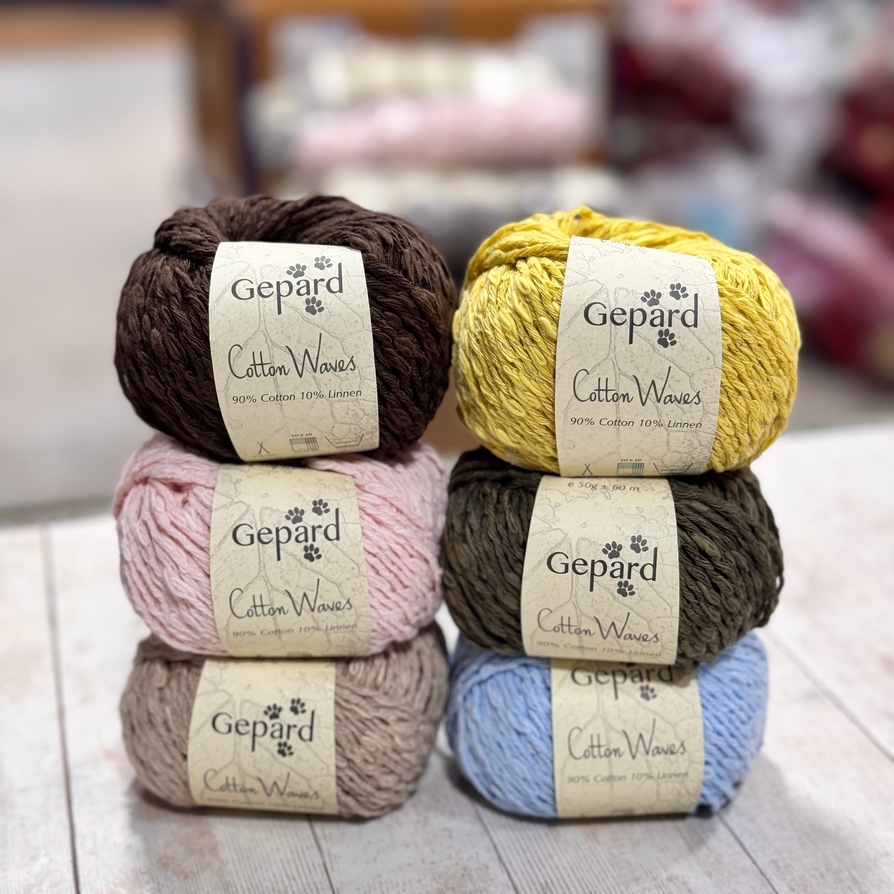 Cotton Waves by Gepard Garn | Chunky Cotton Bouclé Yarn | Tribe Yarns ...