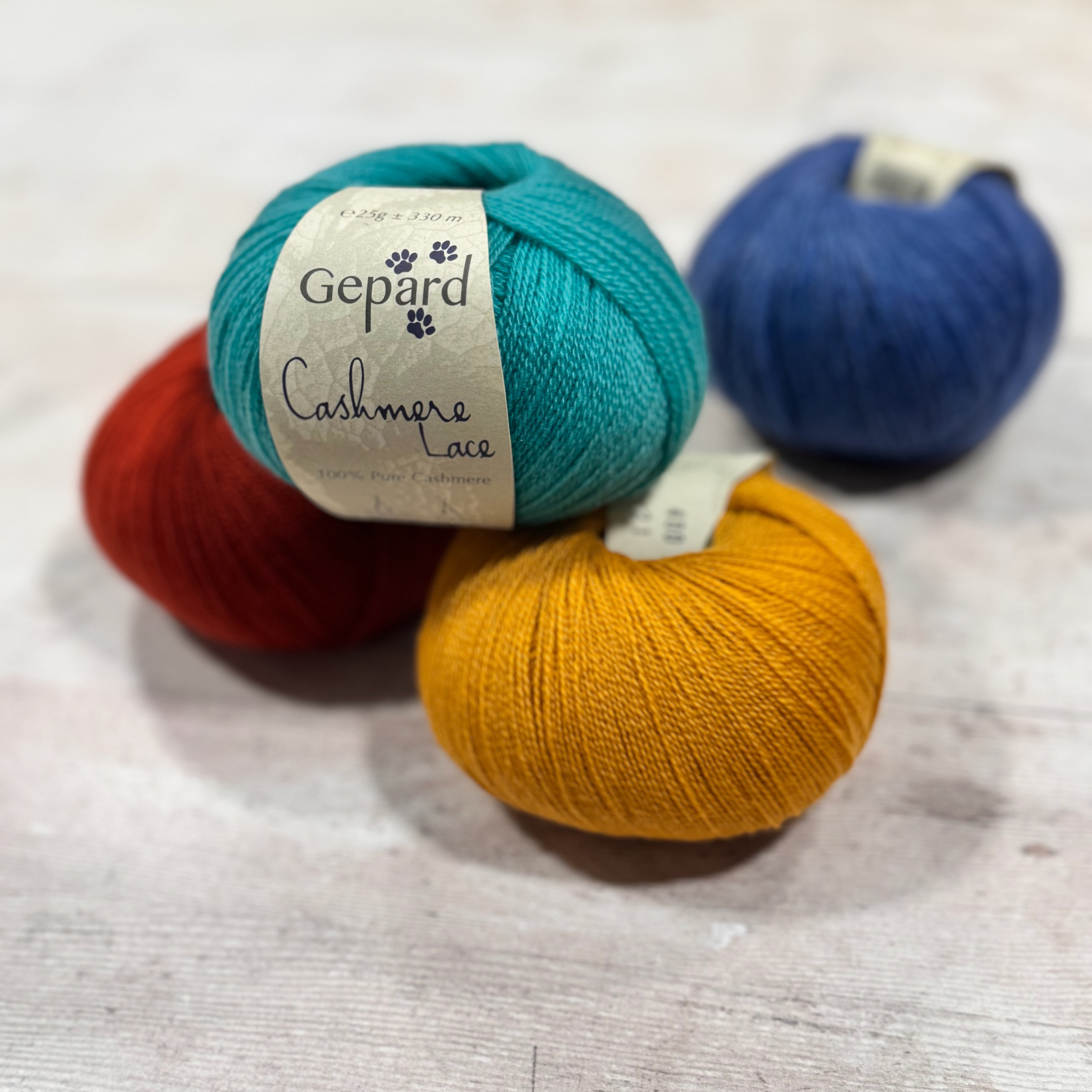 Cashmere Lace by Gepard Garn | 100% Fine Cashmere | Tribe Yarns ...