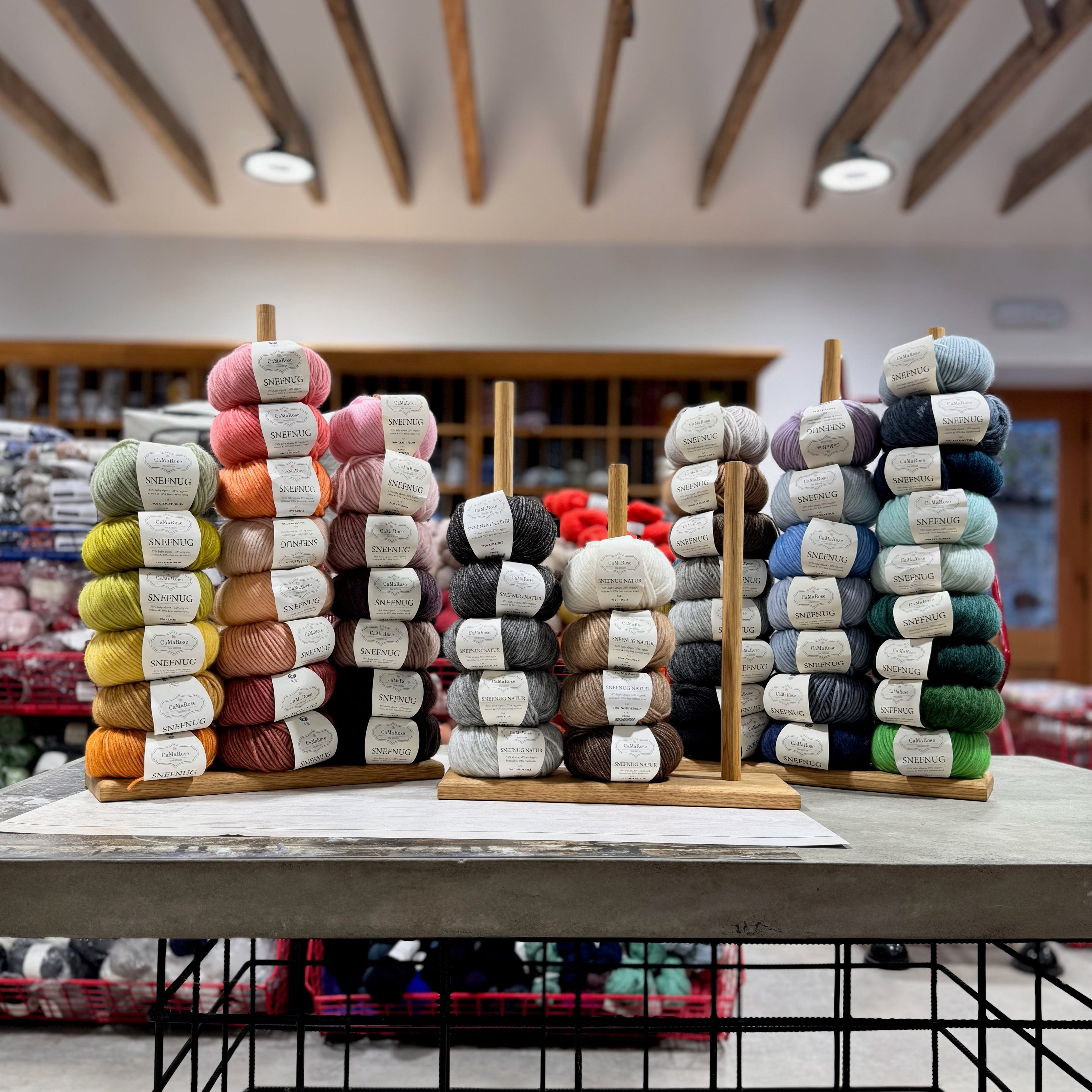 CaMaRose Snefnug | Soft Light Luxury Undyed Yarn | Tribe Yarns - tribeyarns