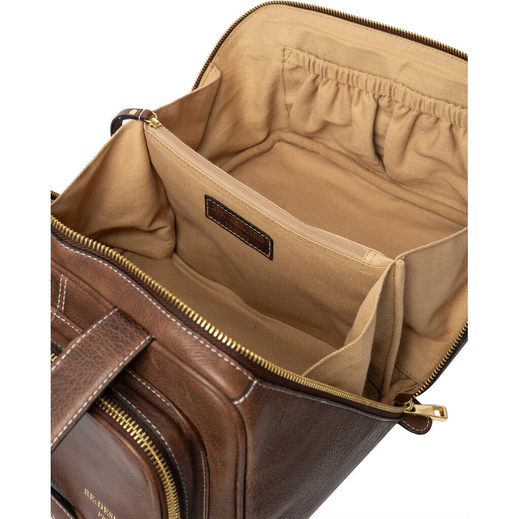 Project 39 Crossover Knitting Case by Re:Designed | Leather | Tribe Yarns, London - tribeyarns