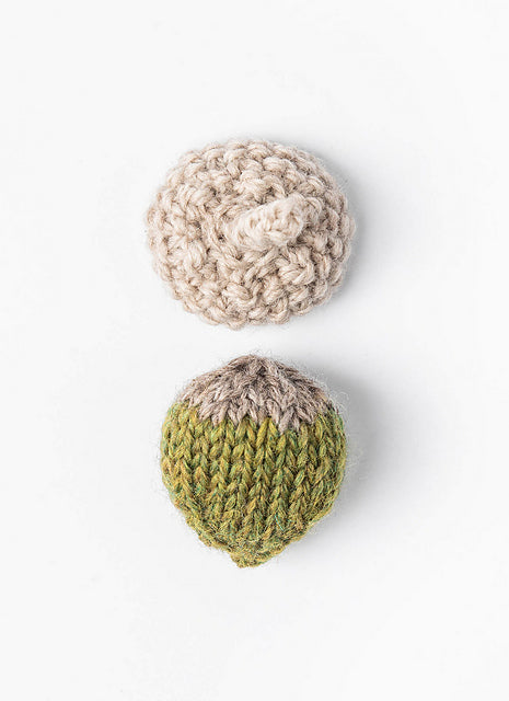 Fall Festival Acorns Kit with Woolstok Mini Skein Bundle | Tribe Yarns ...