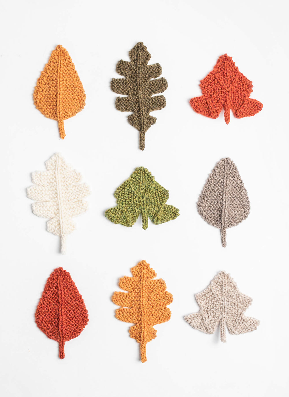 Fall Autumn Leaves Kit with Woolstok Mini Skein Bundles | Tribe Yarns ...