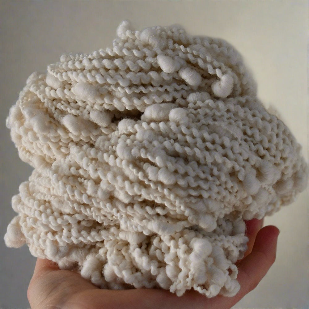 Bobble Chunky Undyed Yarn | Textured Yarn | Tribe Yarns - tribeyarns