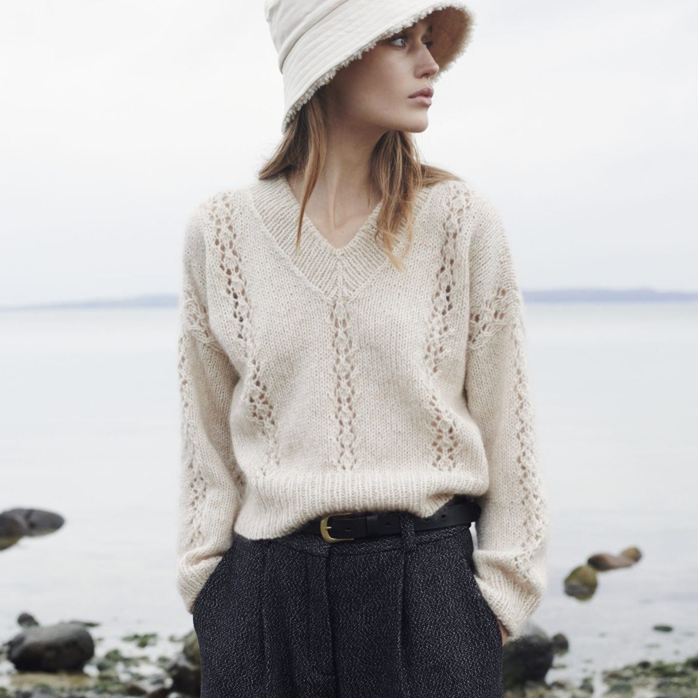 Crystal Sweater by Helga Isager | Tribe Yarns - tribeyarns