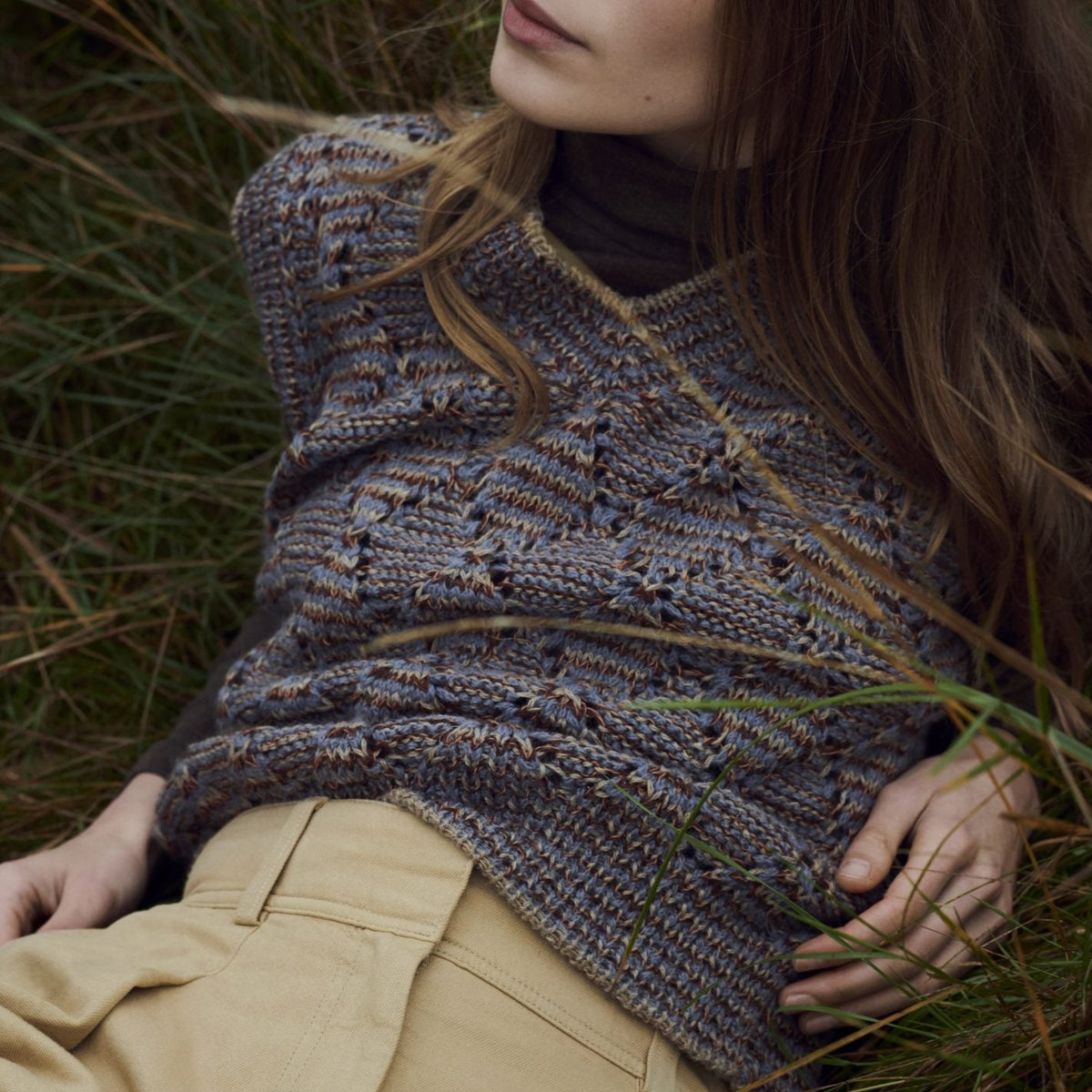 Hill Vest Pattern by Helga Isager | Tribe Yarns - tribeyarns