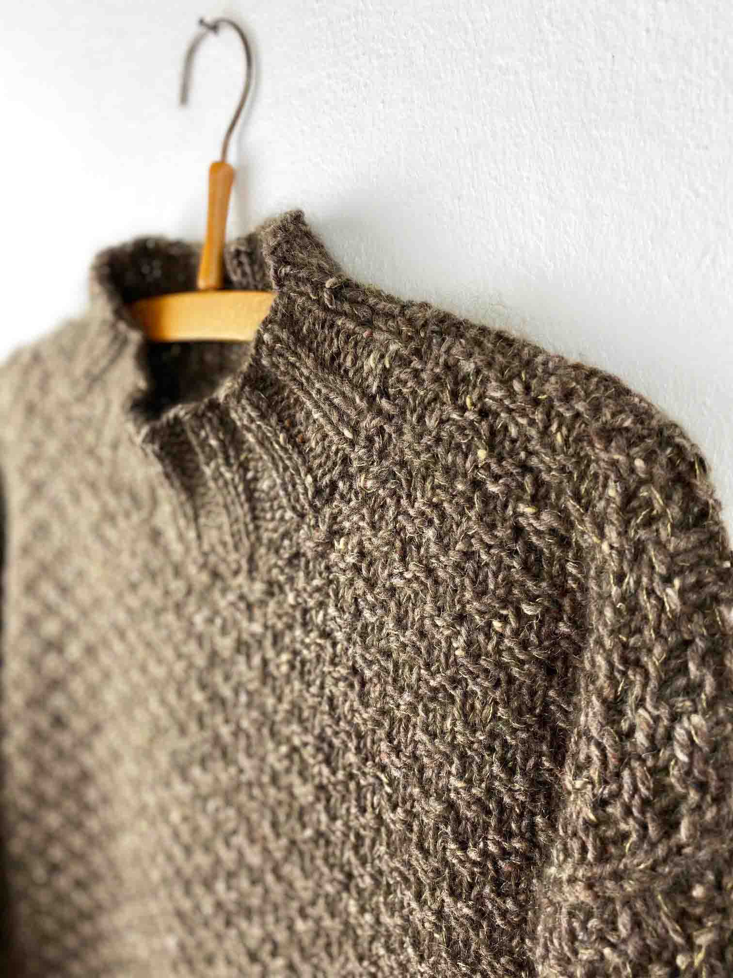 Hvidsten Sweater Pattern by Marianne Isager | Tribe Yarns - tribeyarns