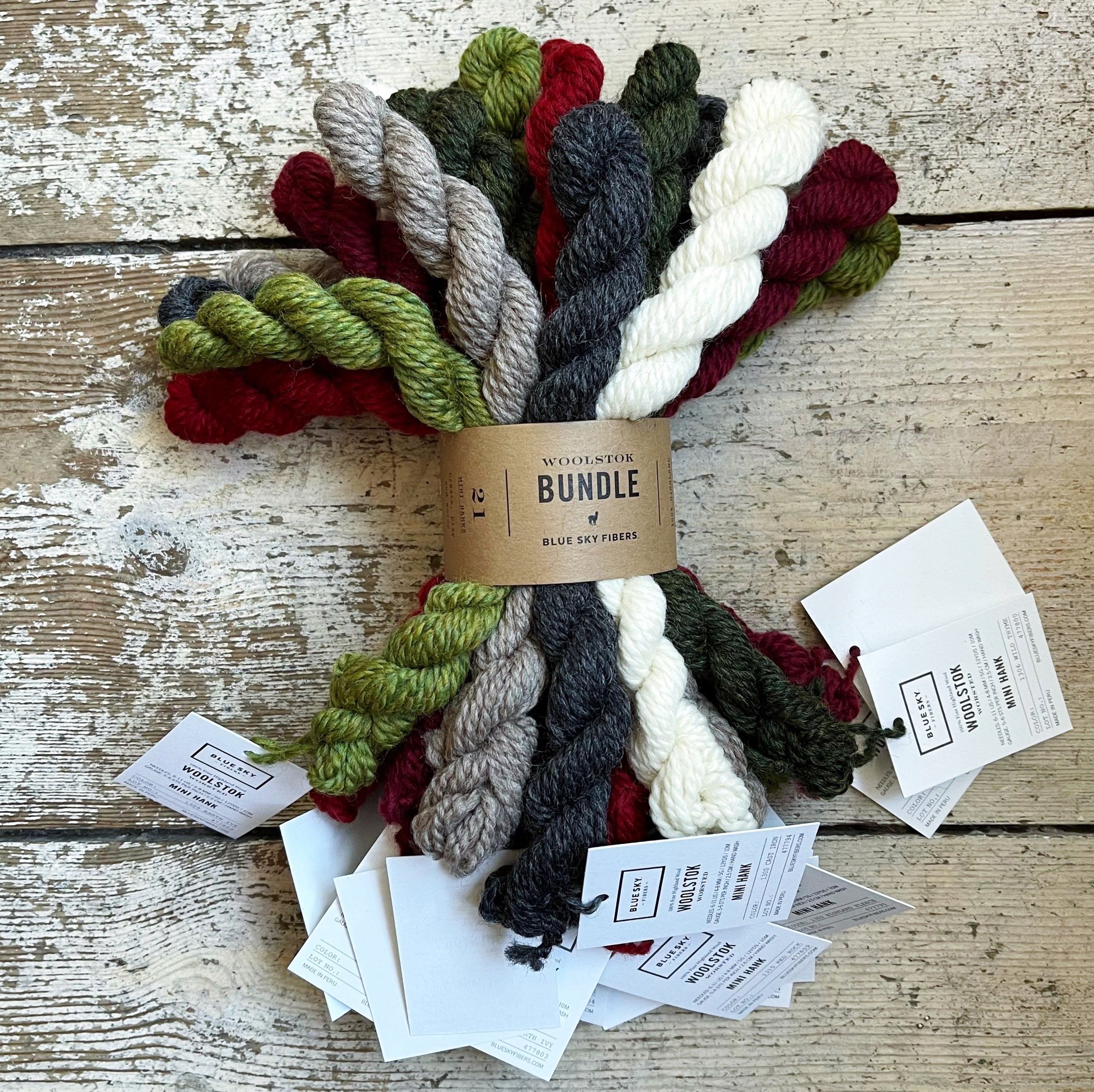 Woolstok Holiday Cheer Bundle Kits by Blue Sky | Tribe Yarns, London ...