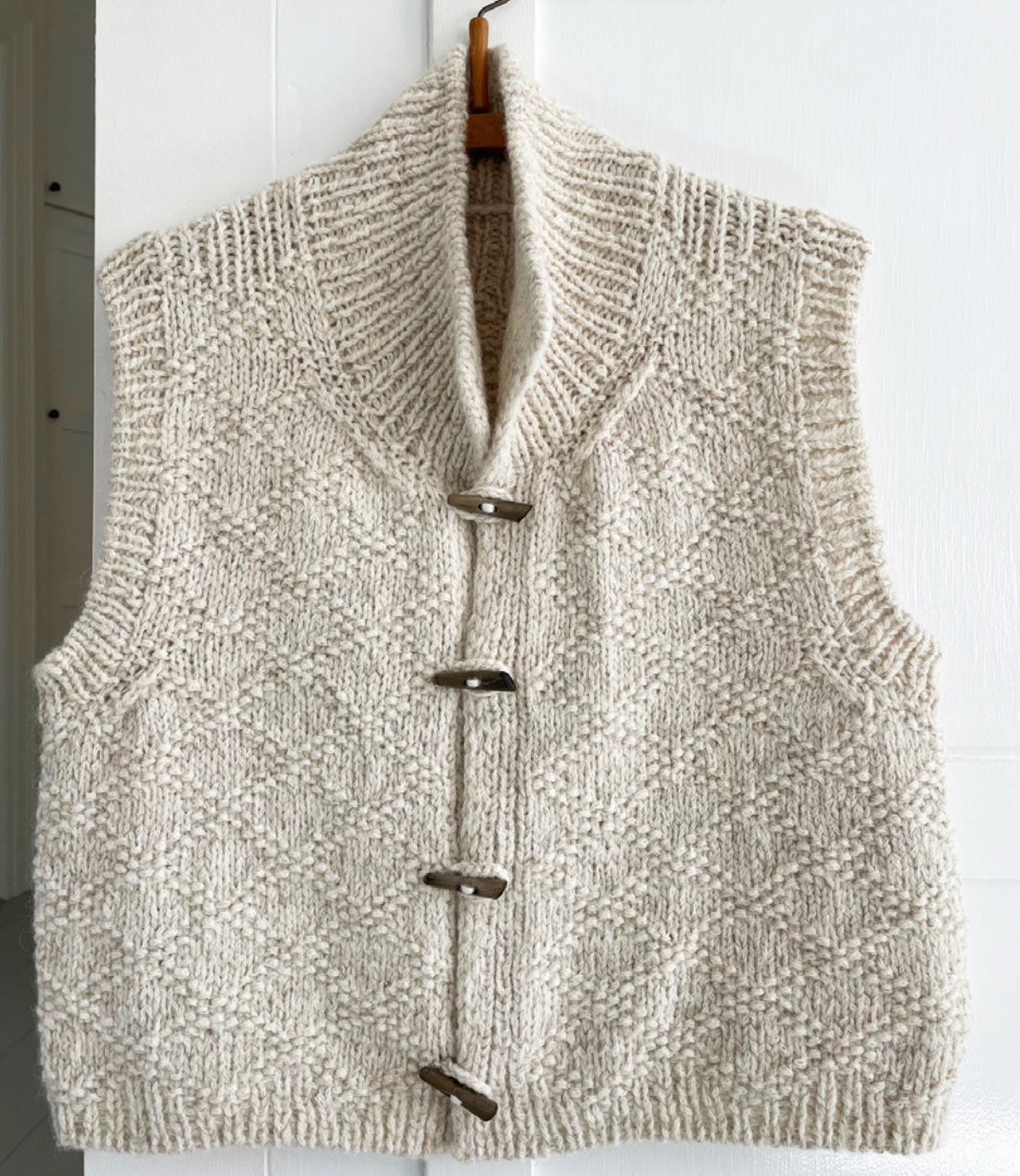 Texture Vest Pattern by Helga Isager | Tribe Yarns - tribeyarns