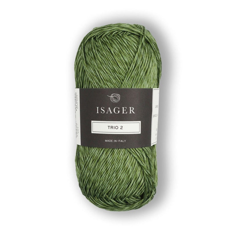 Isager: Trio 2 Yarn | Cotton + Linen + Bamboo | Tribe Yarns, London
