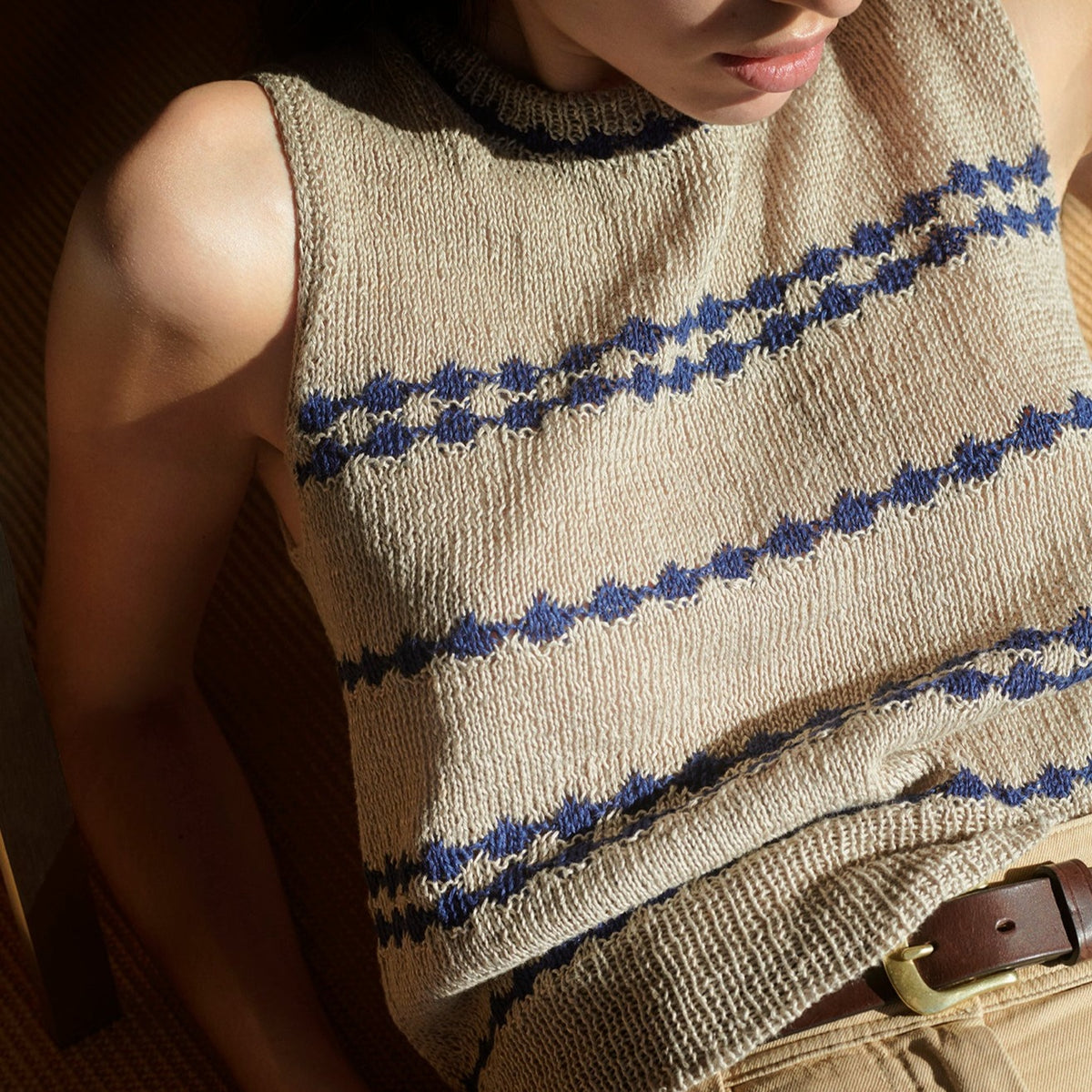 Venice Top Pattern by Helga Isager | Tribe Yarns, London