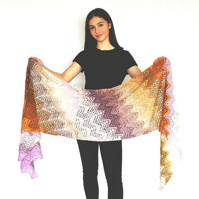 Adventurer Scarf & Wrap Pattern | Tribe Yarns, London - tribeyarns