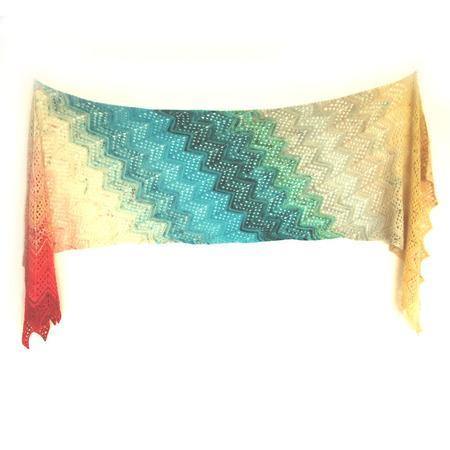 Adventurer Scarf & Wrap Pattern | Tribe Yarns, London - tribeyarns