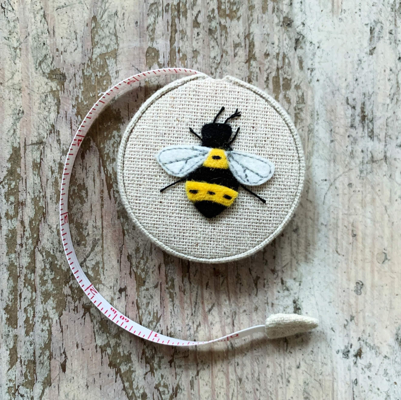 Bee Retractable Measuring Tape | Tribe Yarns, London - tribeyarns