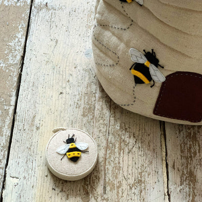 Bee Retractable Measuring Tape | Tribe Yarns, London - tribeyarns