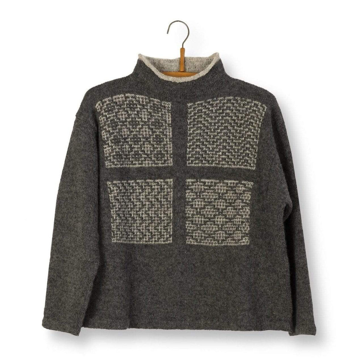 Asante Sweater Pattern by Helga Isager | Tribe Yarns - tribeyarns