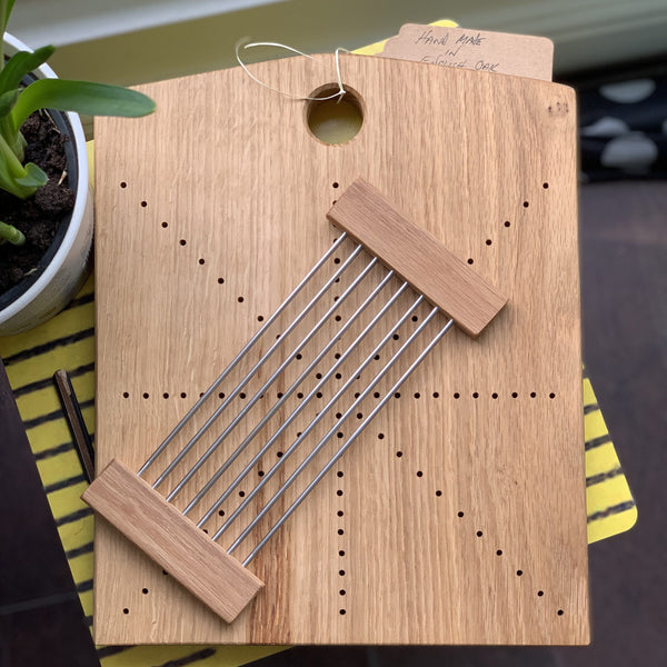 Blocking Board & Pins - Local English Oak | Tribe Yarns, London ...