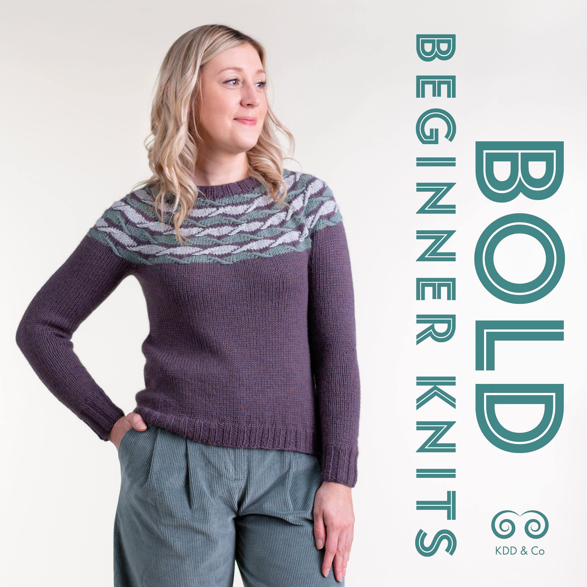 Bold Beginner Knits by Kate Davies | Tribe Yarns, London - tribeyarns