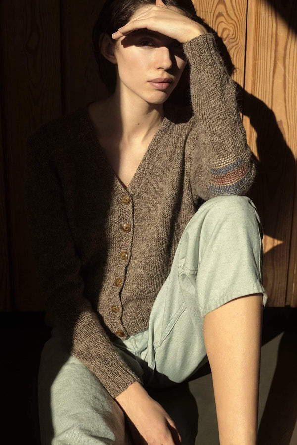 Cannes Cardigan Pattern by Helga Isager | Tribe Yarns - tribeyarns