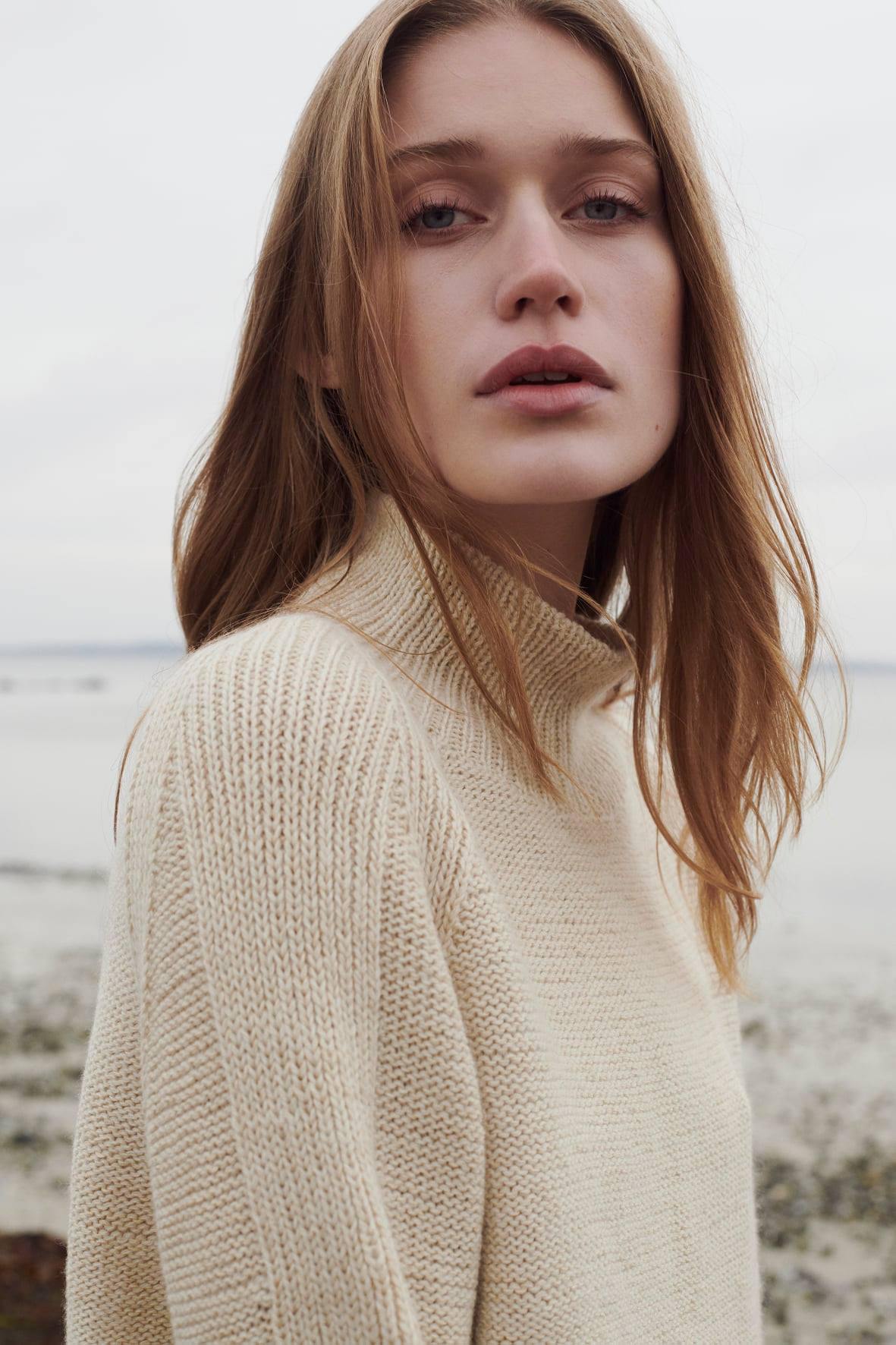 Dune Sweater Pattern by Helga Isager | Tribe Yarns - tribeyarns