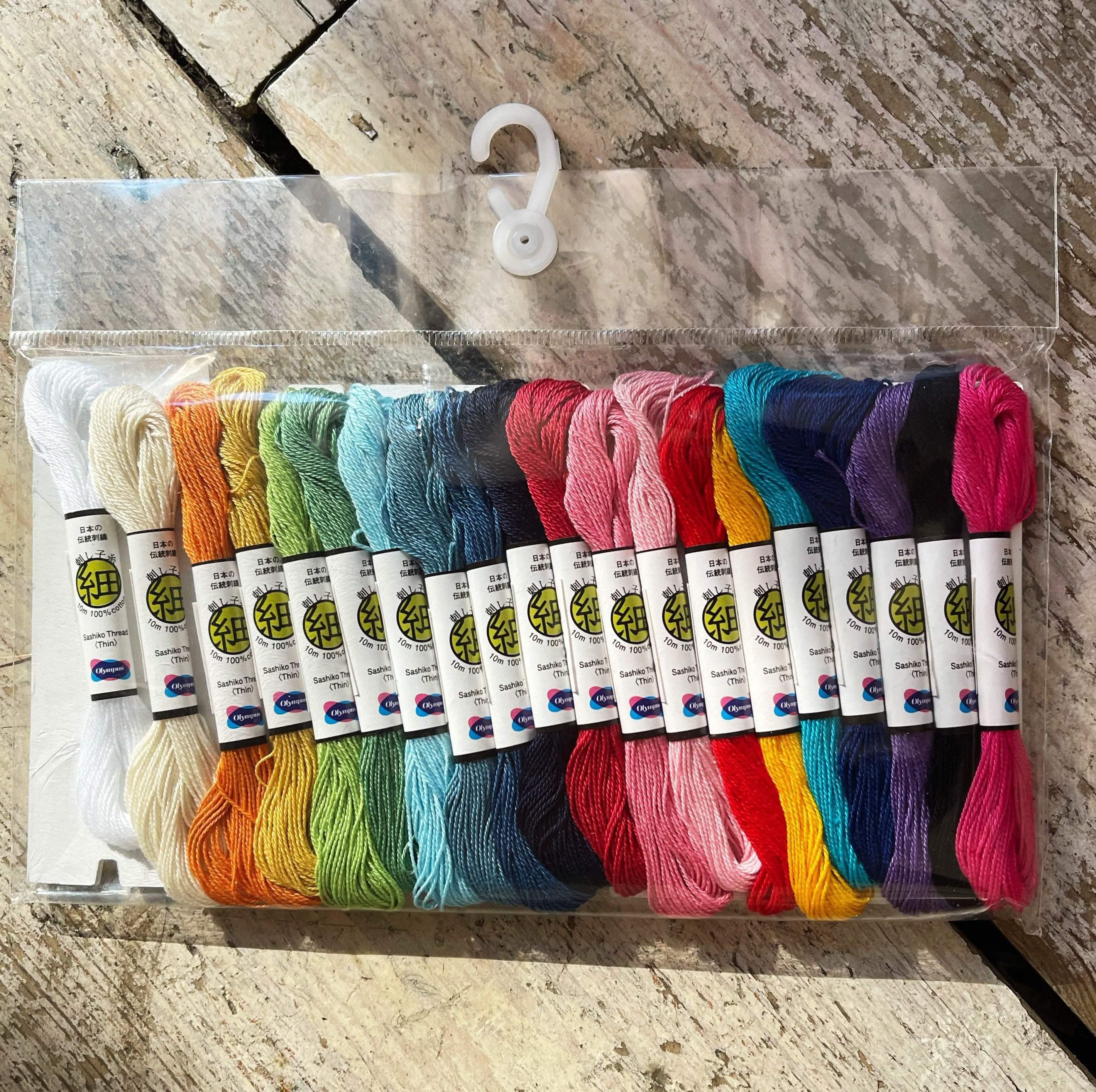 Olympus Fine Sashiko Thread Mini Collection Pack | Tribe Yarns, London ...