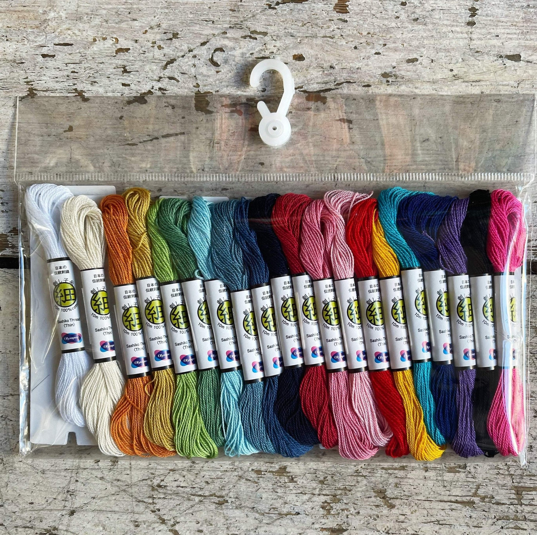 Olympus Fine Sashiko Thread Mini Collection Pack | Tribe Yarns, London ...