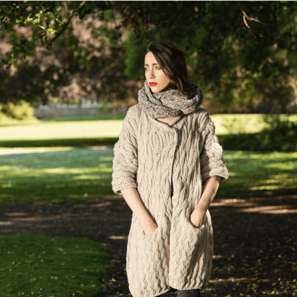 Gruainne Frock Coat Pattern by Di Gilpin | Tribe Yarns, London