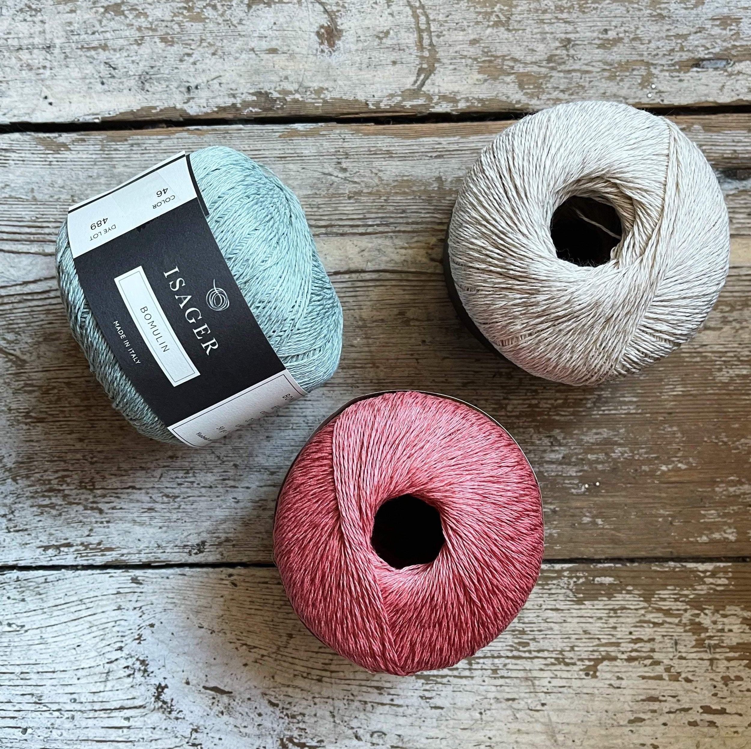 Isager: Bomulin Yarn | Cotton & Linen Yarn | Tribe Yarns - tribeyarns