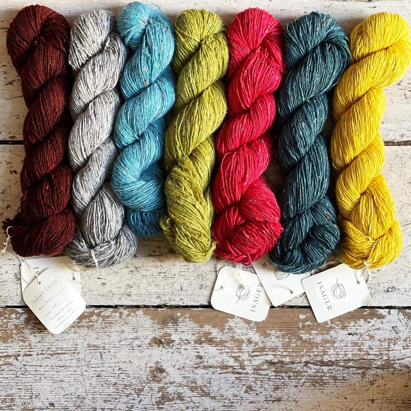Isager: Tweed Yarn | Tribe Yarns, London - tribeyarns