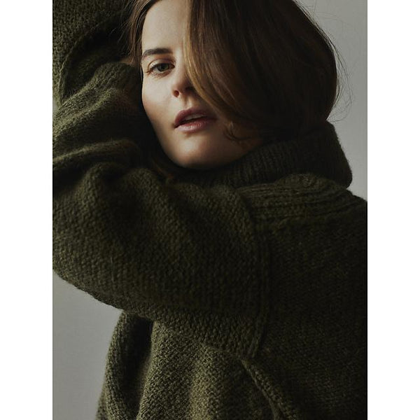 London Sweater Pattern by Helga Isager | Tribe Yarns - tribeyarns
