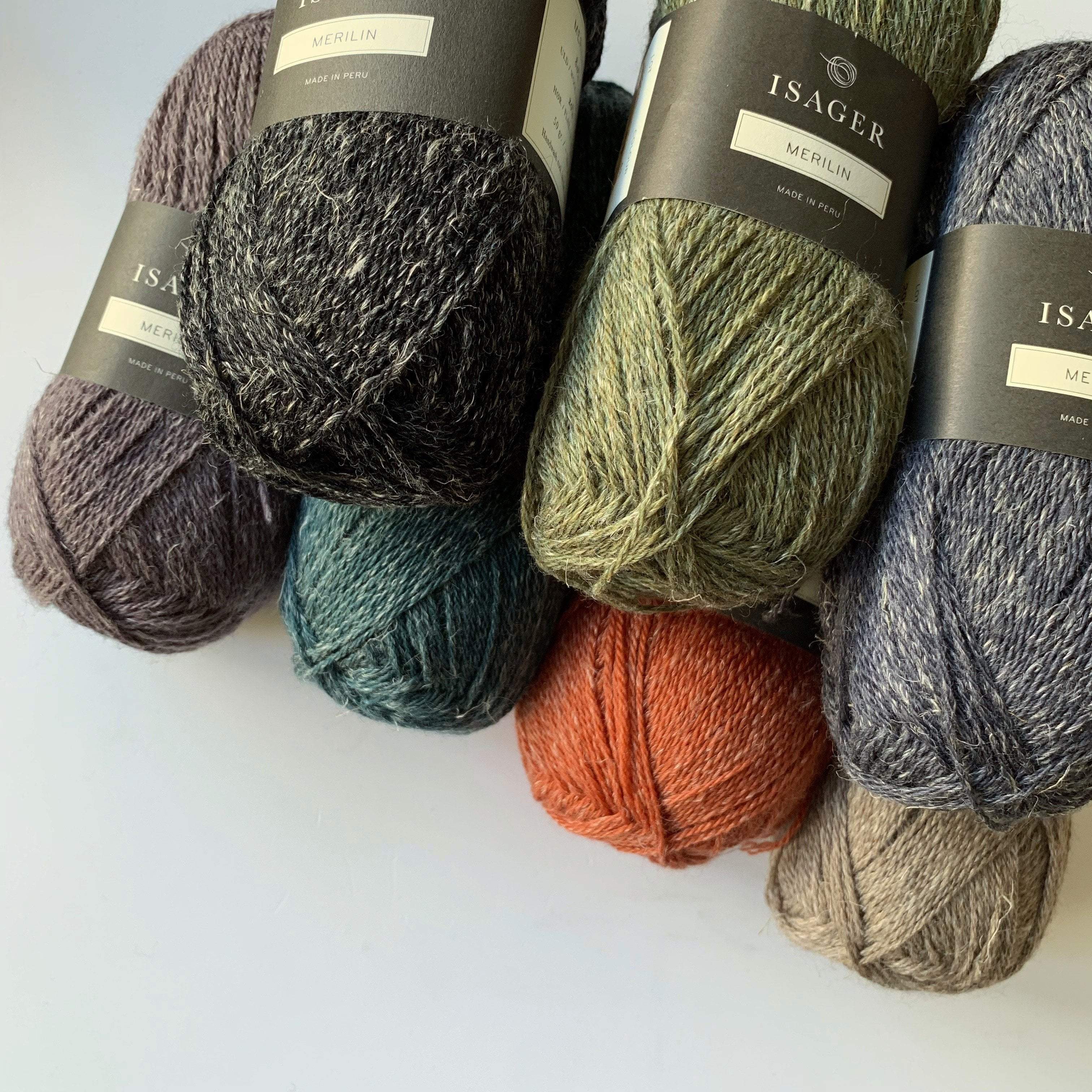 Isager: Merilin (2) Yarn | Tribe Yarns, London - tribeyarns