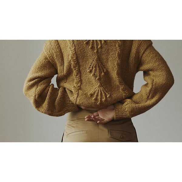 Paris Sweater Pattern by Helga Isager | Tribe Yarns - tribeyarns