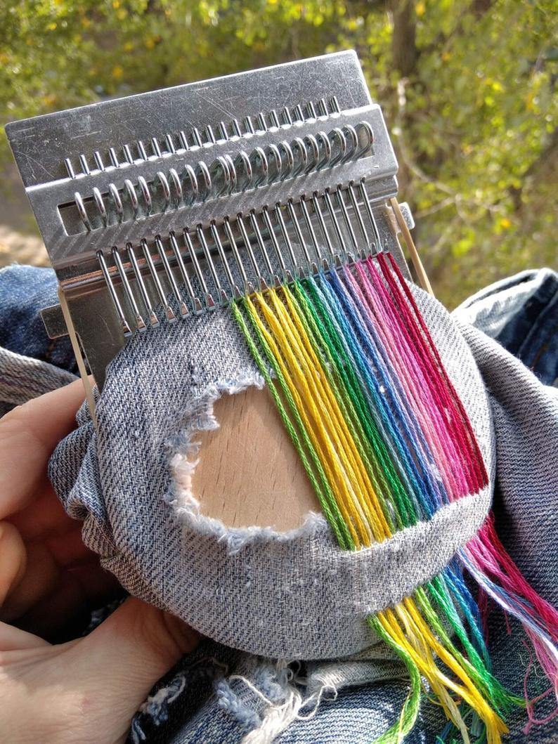 Small Loom (Speedweve Replica) Darning tool | Tribe Yarns, London ...