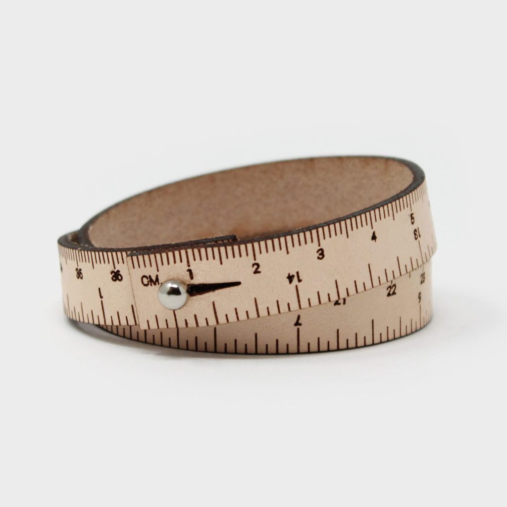 The Original Leather Wrist Ruler | Shop Now | Tribe Yarns, London ...