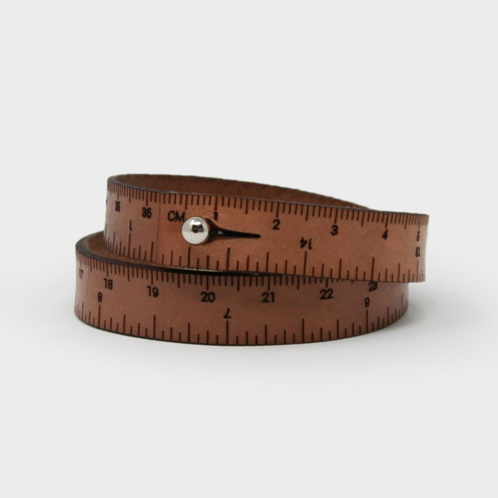 The Original Leather Wrist Ruler | Shop Now | Tribe Yarns, London ...